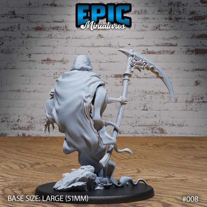 3D Printable Ancient Wraith Set / Undead Warrior / Evil Spirit / Ghost Beast / Darkness ...